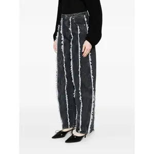 Séfr Wide-leg Jeans With Raw Edge Detailing