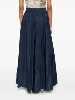 P.a.r.o.s.h Pleated Maxi Skirt - Blue