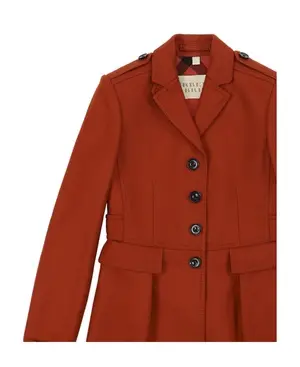 Burberry Long-sleeved Lapel Windbreaker