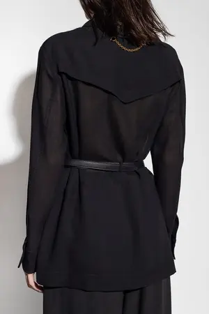 FERRAGAMO Long-sleeved Shirt With Lapel