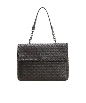 Bottega Veneta Woven Logo Handbag