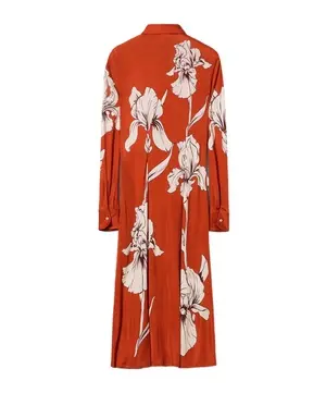 La DoubleJ Perry Street Midi Dress Floral Pattern