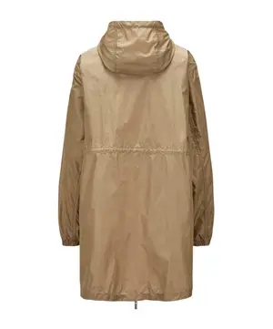 Canada Goose Long Hooded Zip-up Jacket - Brown