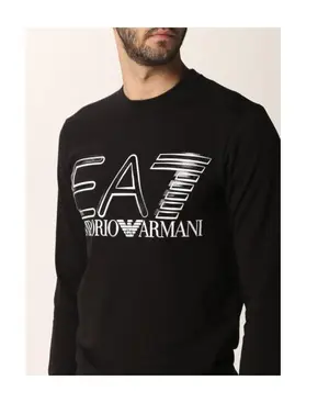 EA7 Logo-print Sweatshirt