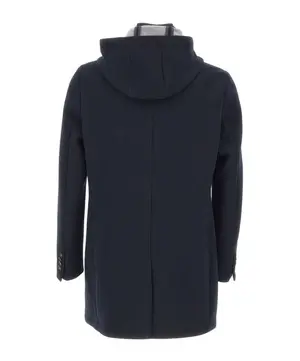 MANUEL RITZ Sempre" Hooded Coat - Black