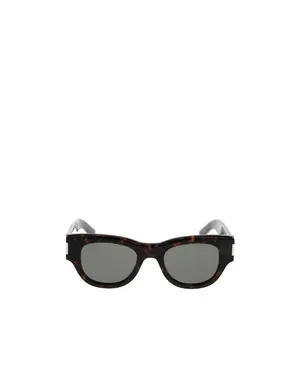 Saint Laurent Cat-eye Frame Sunglasses - Gray