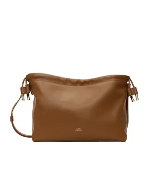 A.p.c. Logo Detailed Drawstring Shoulder Bag
