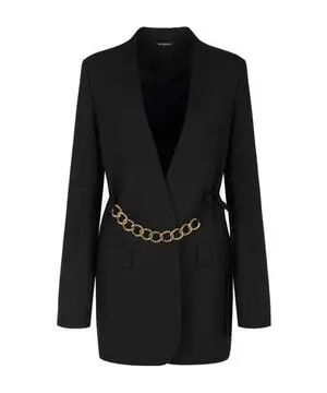 Givenchy Belted Chain Blazer Jacket