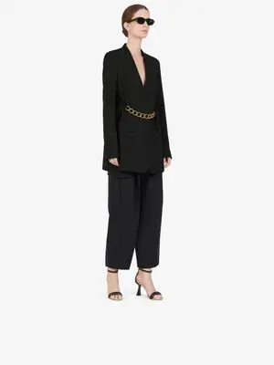 Givenchy Belted Chain Blazer Jacket