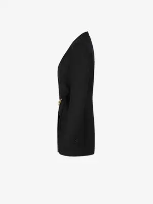 Givenchy Belted Chain Blazer Jacket