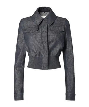 Fendi Light Chambray Bomber Jacket