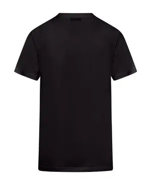 Burberry Logo Print Crewneck T-shirt - Black