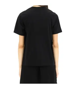 Burberry Logo Print Crewneck T-shirt - Black