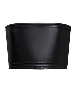 Alaïa Leather Corset - Black