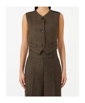 Max Mara Bikini Button-up Gilet