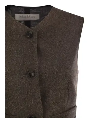 Max Mara Bikini Button-up Gilet