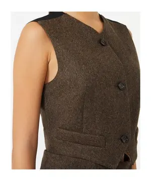 Max Mara Bikini Button-up Gilet