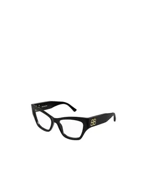 Balenciaga Cat Eye Frame Glasses - Black