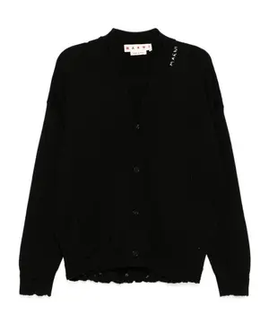 Marni Distressed Cardigans For Men