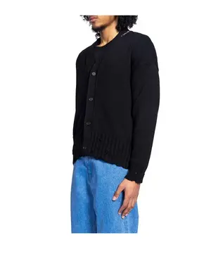 Marni V-neck Distressed Cardigan