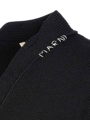 Marni V-neck Distressed Cardigan
