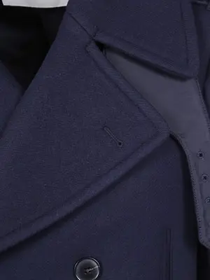 Dries Van Noten Double-breasted Long-sleeved Coat