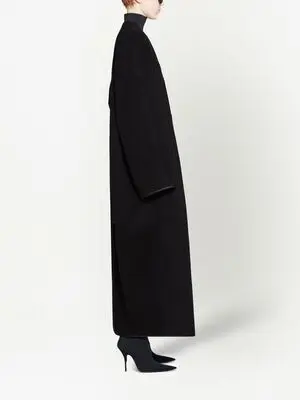 Balenciaga V-neck Single-breasted Coat