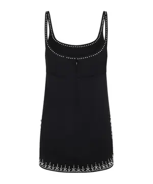 Rabanne Embellished Sleeveless Top