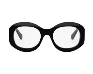 Celine Logo Eyeglasses - Black