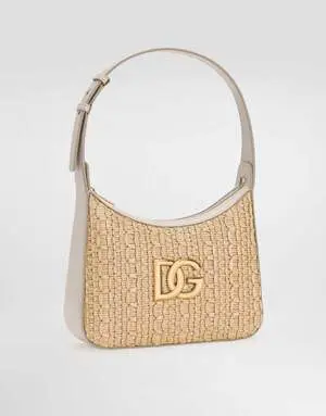 Dolce & Gabbana Woven Shoulder Bag - Beige