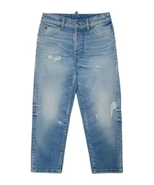 Dsquared2 Logo Jeans - Blue