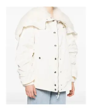 Ermanno Scervino Fur-trimmed Puffer Jacket - Pristine