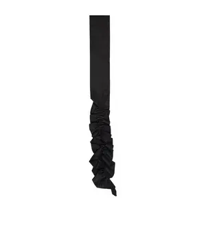 Our Legacy Textured Neck Tie - Black