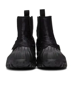 Cecilie Bahnsen Embroidered Paneled Ankle Boots