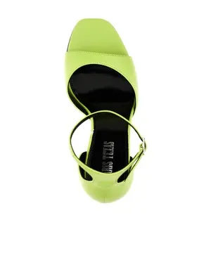 Paris Texas Fiona Block Heel Sandals - Green