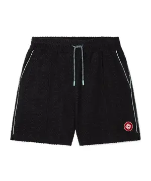 Casablanca Monogram Jacquard Towelling Shorts