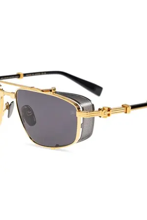 Balmain Brigade V Sunglasses - Gray