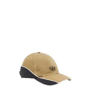 DIESEL® C-dale Logo Embroidered Baseball Cap - Brown
