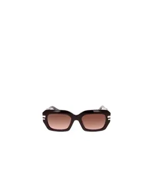 Chloé Eyewear Rectangle Frame Sunglasses - Black