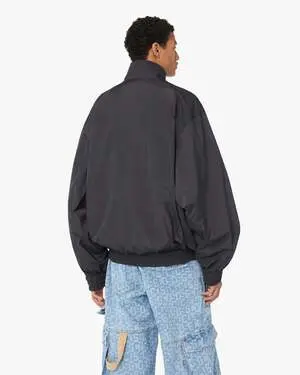 Gcds All-over Logo Printed Zip-up Reversible Jacket