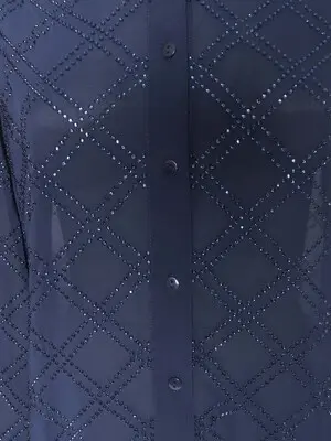 P.a.r.o.s.h Embellished Long-sleeved Shirt