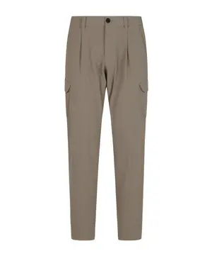 Herno Pleated Cargo Pants - Gray