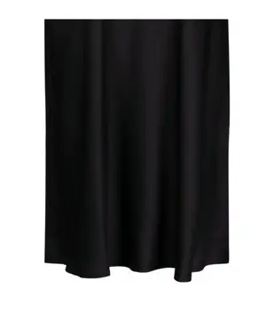 ANINE BING Bar Fluted Satin Midi Skirt