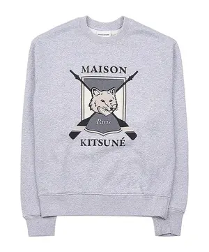 Maison Kitsune Round Neck Sweaters For Men