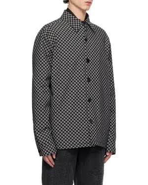 Balmain Monogram Nylon Overshirt