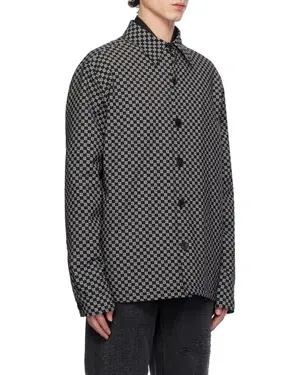 Balmain Monogram Nylon Overshirt