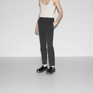 Gucci Straight-leg Trousers - Dark Gray