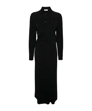 Rabanne Ruched Straight Hem Wrap Dress