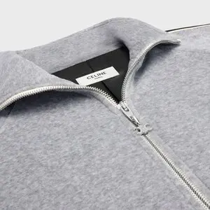 Celine Tracksuit Jacket In Velvet Cotton
