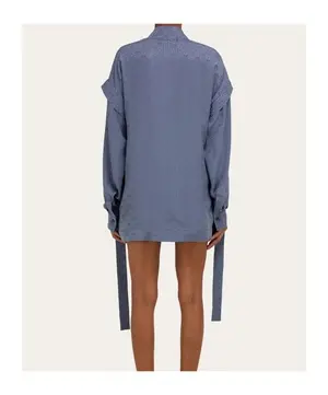 FERRAGAMO Monogram Silk Shirt
